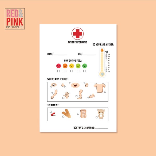 Doctor Pretend Play - Etsy