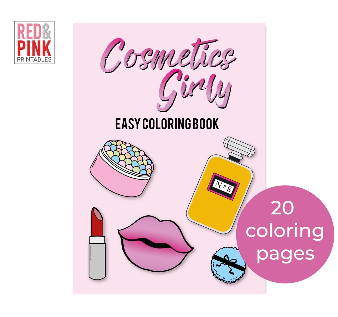 Make up Coloring Pages, Make up Printables, Make Up, Beauty Coloring ...