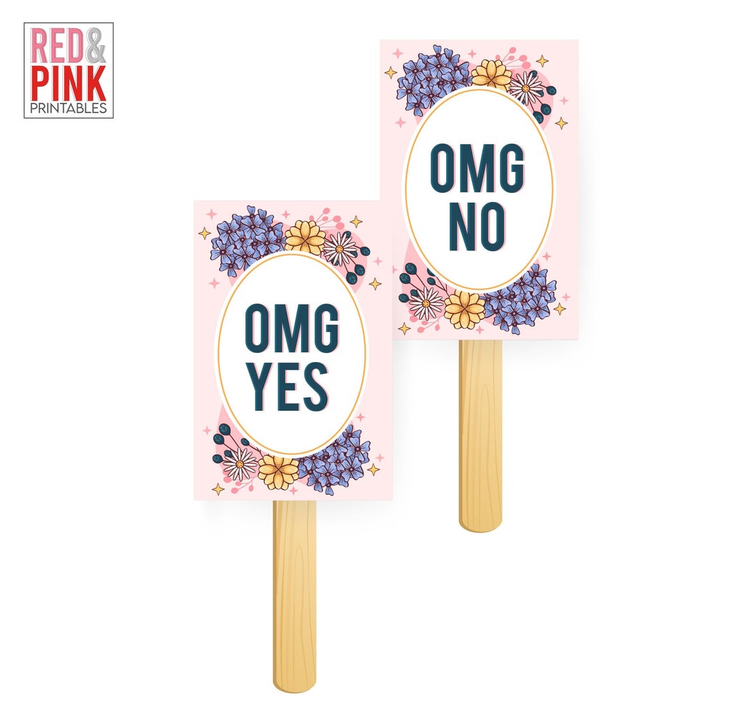 ONG Flowers Say Yes Card, Say Yes Signs, Printable Dress Shopping ...