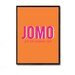 Jomo, Quote Wall Art, Living Room Poster, Bedroom Poster, Kitchen ...