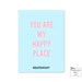 Happy Place, Printable Wine Label, Party Wine Label, Instant Download ...