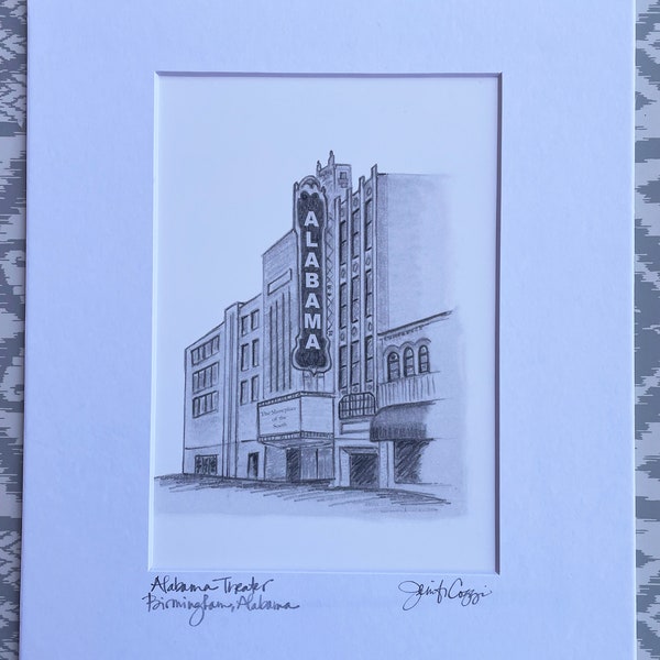 Alabama Theatre Art - Etsy