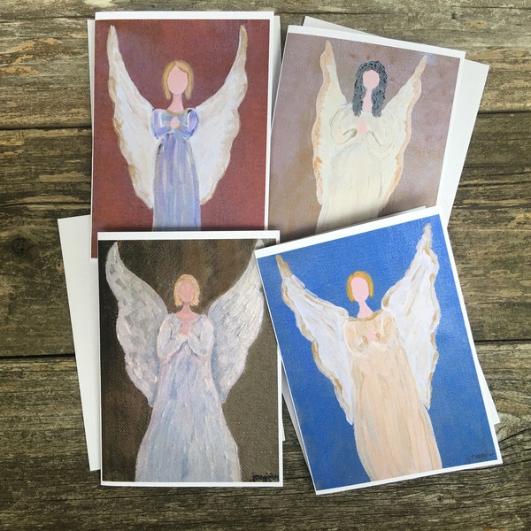 Angel Notecards - Etsy