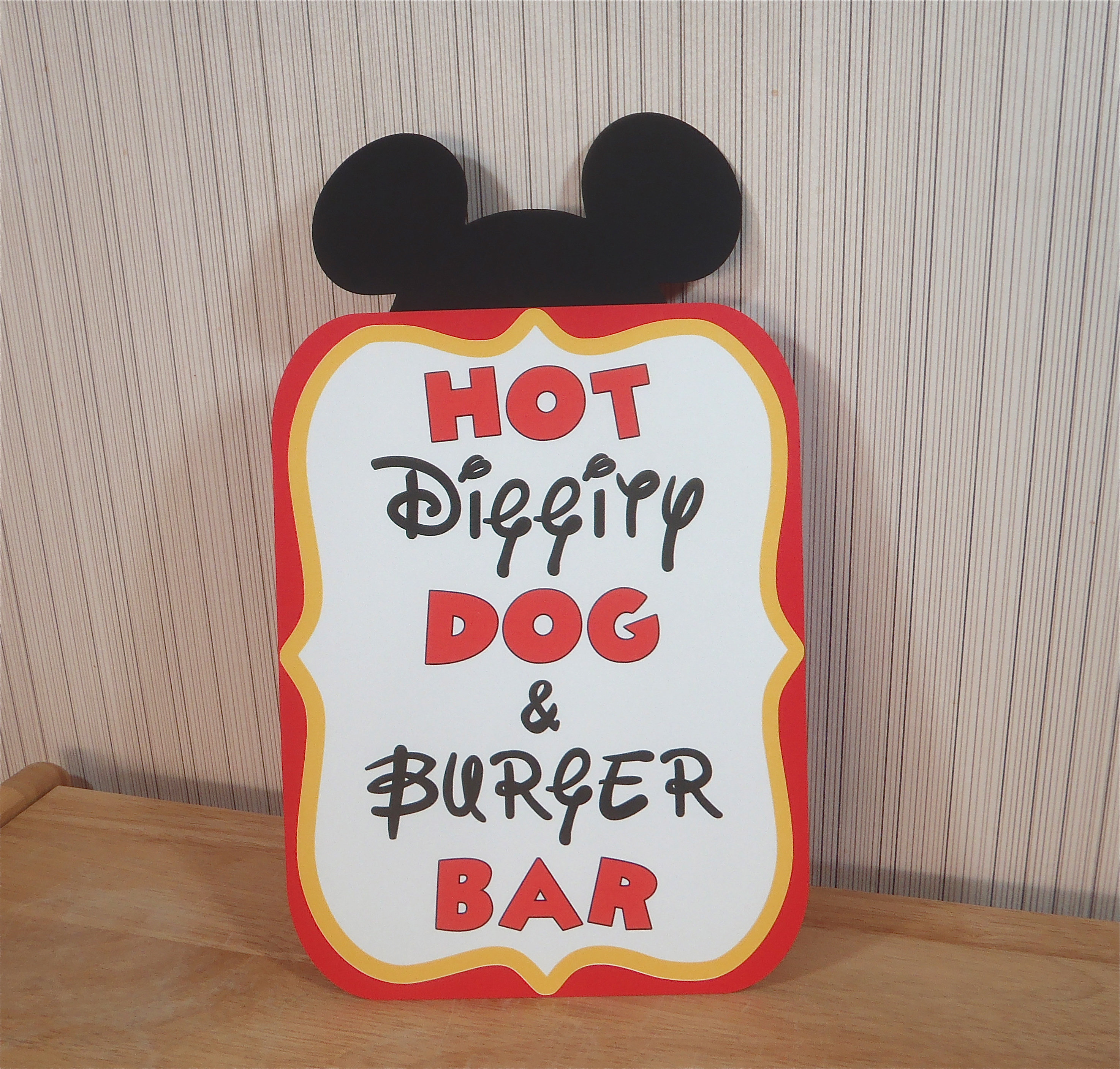 Hot Diggity Dogs Bday Hot Dog Bar