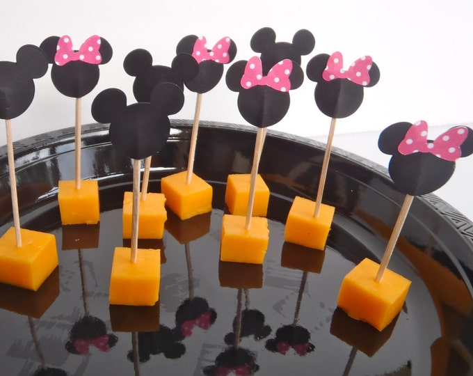 DIY Kit for Food Picks for Mouse Theme Party SHIPS FAST by ...