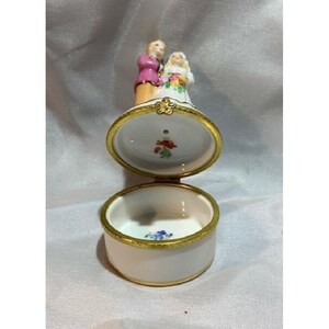 Wedding Couple Mini Trinket Box 4 Tall 37308 - Etsy