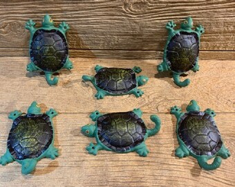 Cast Iron Turtles - Etsy
