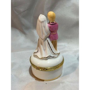Wedding Couple Mini Trinket Box 4 Tall 37308 - Etsy