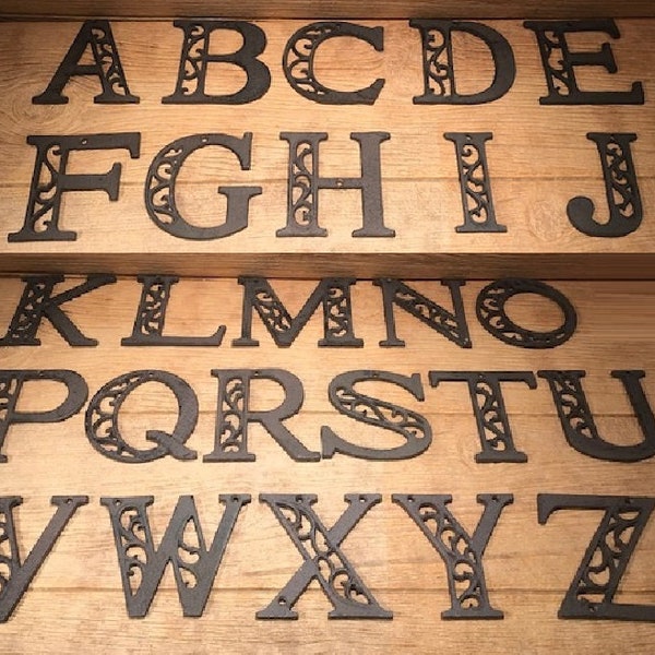 Ornate Letters - Etsy