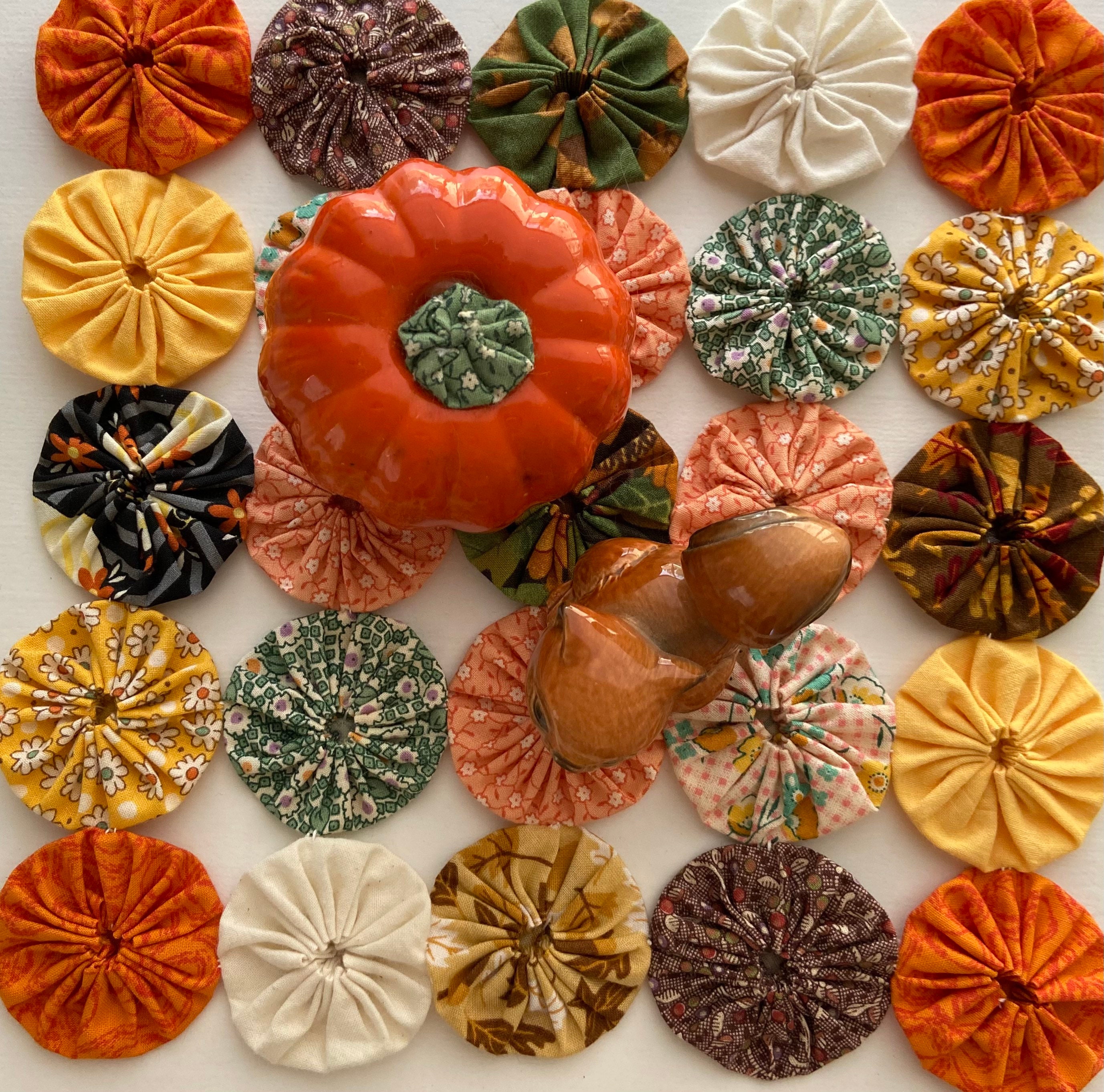 Fall Harvest Autumn Thanksgiving Holiday Fabric Patchwork - Etsy
