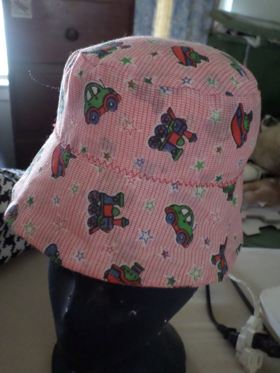 Cars, Trains and Boats Bucket Hat - Etsy