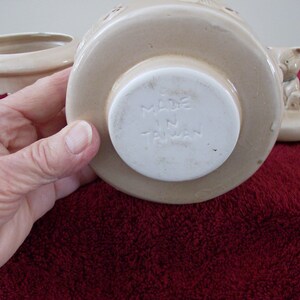 Vintage Ceramic Potpourri Warmer, Tea Light, Votive, Teddy Bear Theme ...