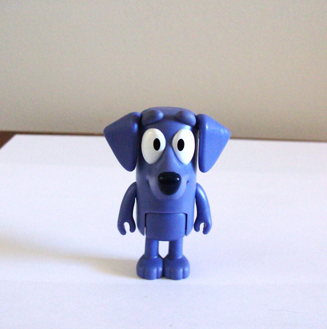 Mini Bluey Action Figure, Jean Luc Dog/puppy, by Ludo Studios & Moose ...