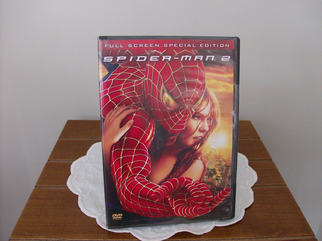 Spider-man 2 DVD Full Screen Special Edition Sealed 05607 - Etsy