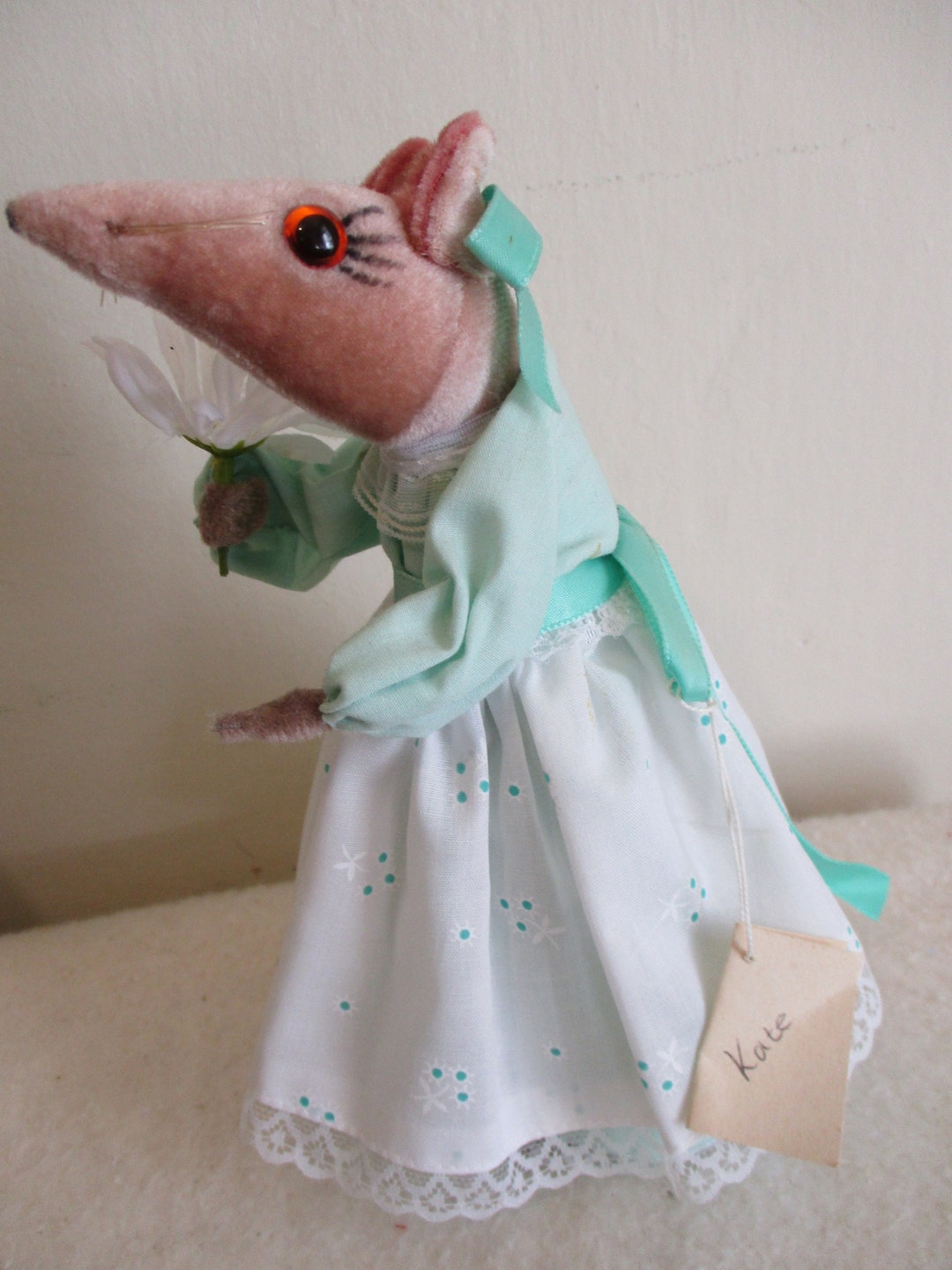Vintage Mice by Marion Kate, 8 Handmade in England, Dressed Rat Lady - Etsy