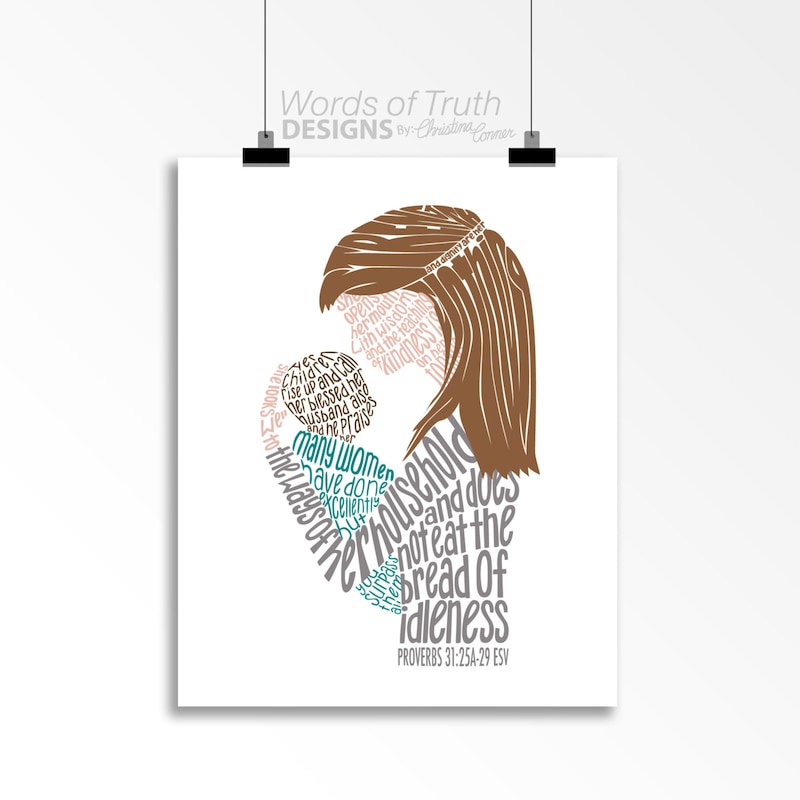 Scripture Word Art - Etsy