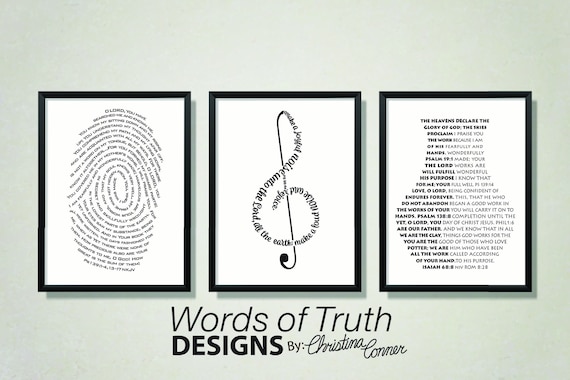 Fingerprint Word Art