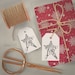PRINTABLE Christmas Gift Tags With Star Scripture Word Art Featuring ...