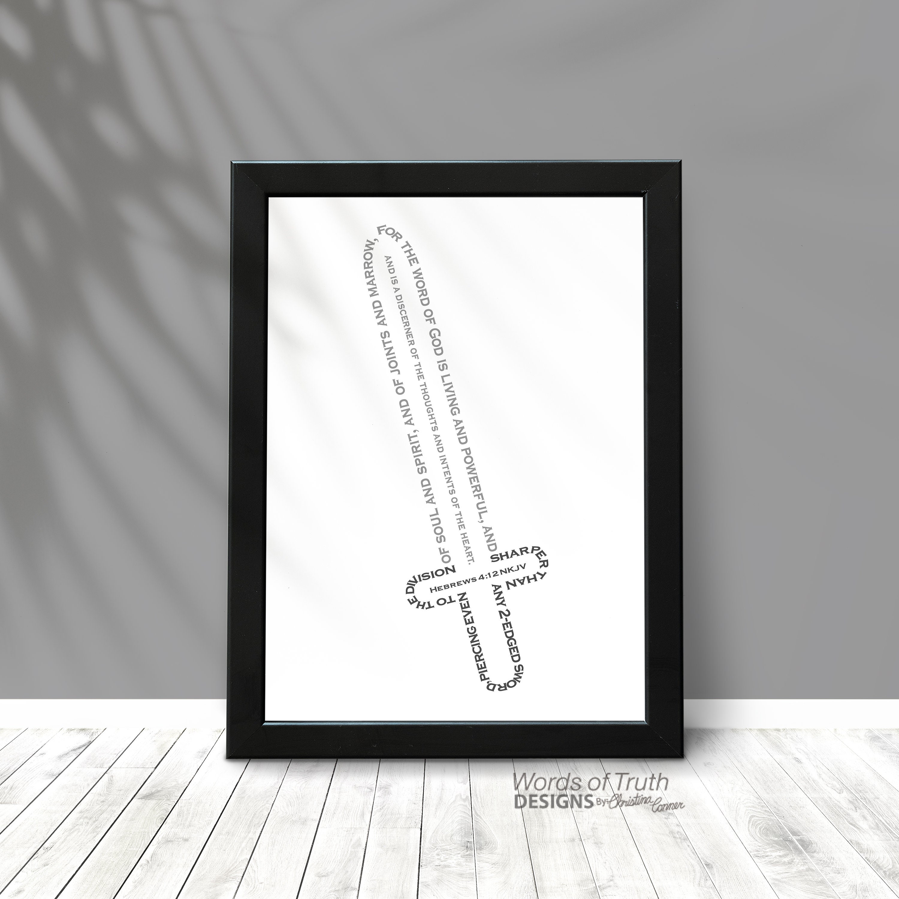 Two Edged Sword Bible Verse