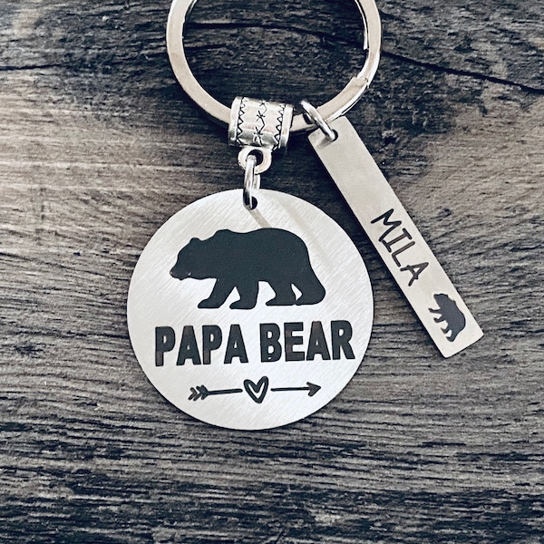 Daddy Key Chain - Etsy
