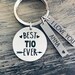 Tio Gift Keychain Key Chain • BEST TIO EVER • #1 Tio • Tio Gift ...