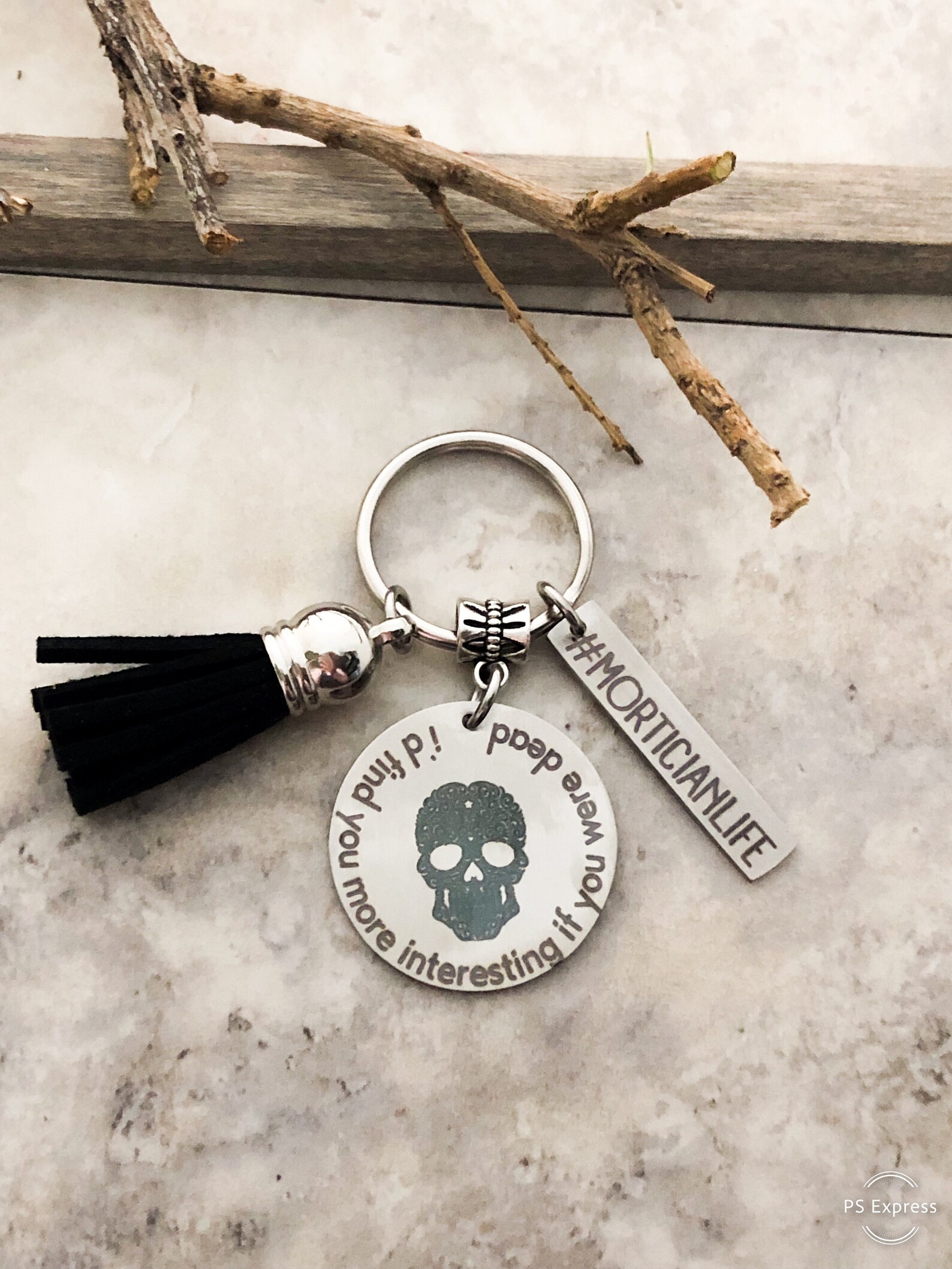 Mortician Gift Keychain Key Chain Autopsy Morticianlife | Etsy