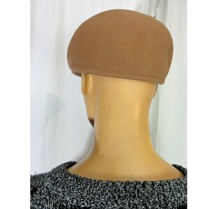 Vintage 1970s Cuffley Hat Camel Tan 100% Wool Lippincott\ascot Cap ...