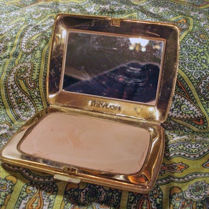 Revlon Vintage 50s Compact Face Powder Compact Wtih Mirror - Etsy