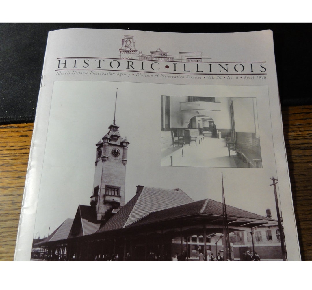 Vintage Magazine Historic Illinois - Historic Preservation Agency ...