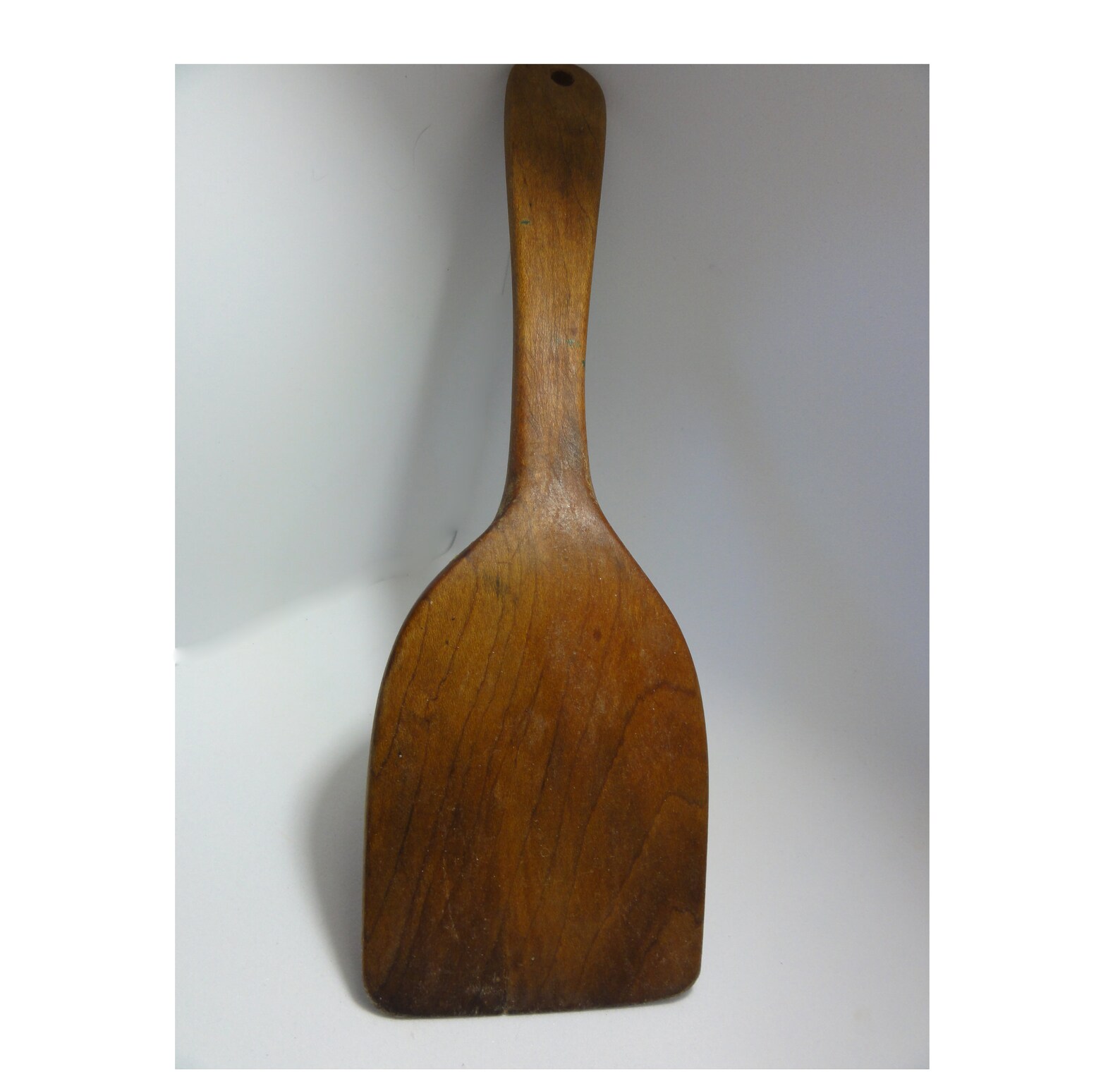 Vintage Wooden Spatula Primative Spoon Rustic Scraper Paddle Farmhouse ...