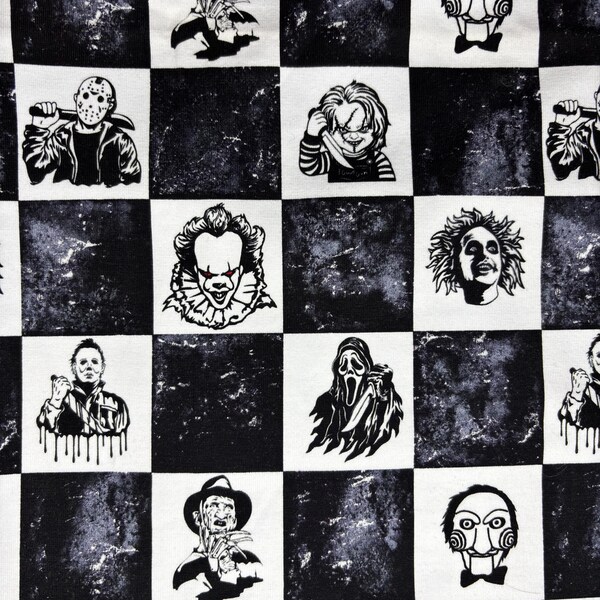 Horror Fabric - Etsy
