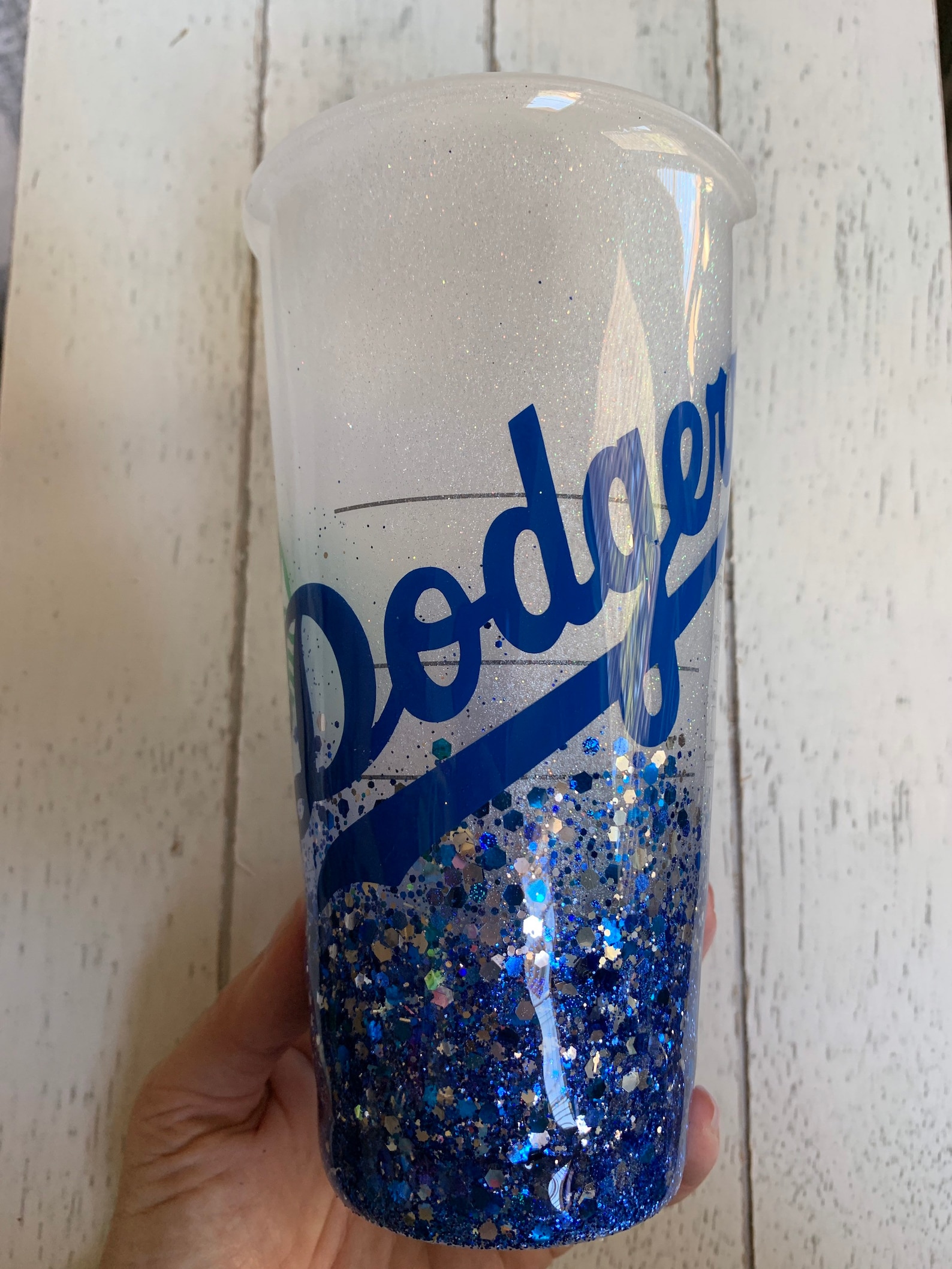 Dodger Glitter Cup Dodgers Tumbler Dodgers Glitter Tumbler - Etsy