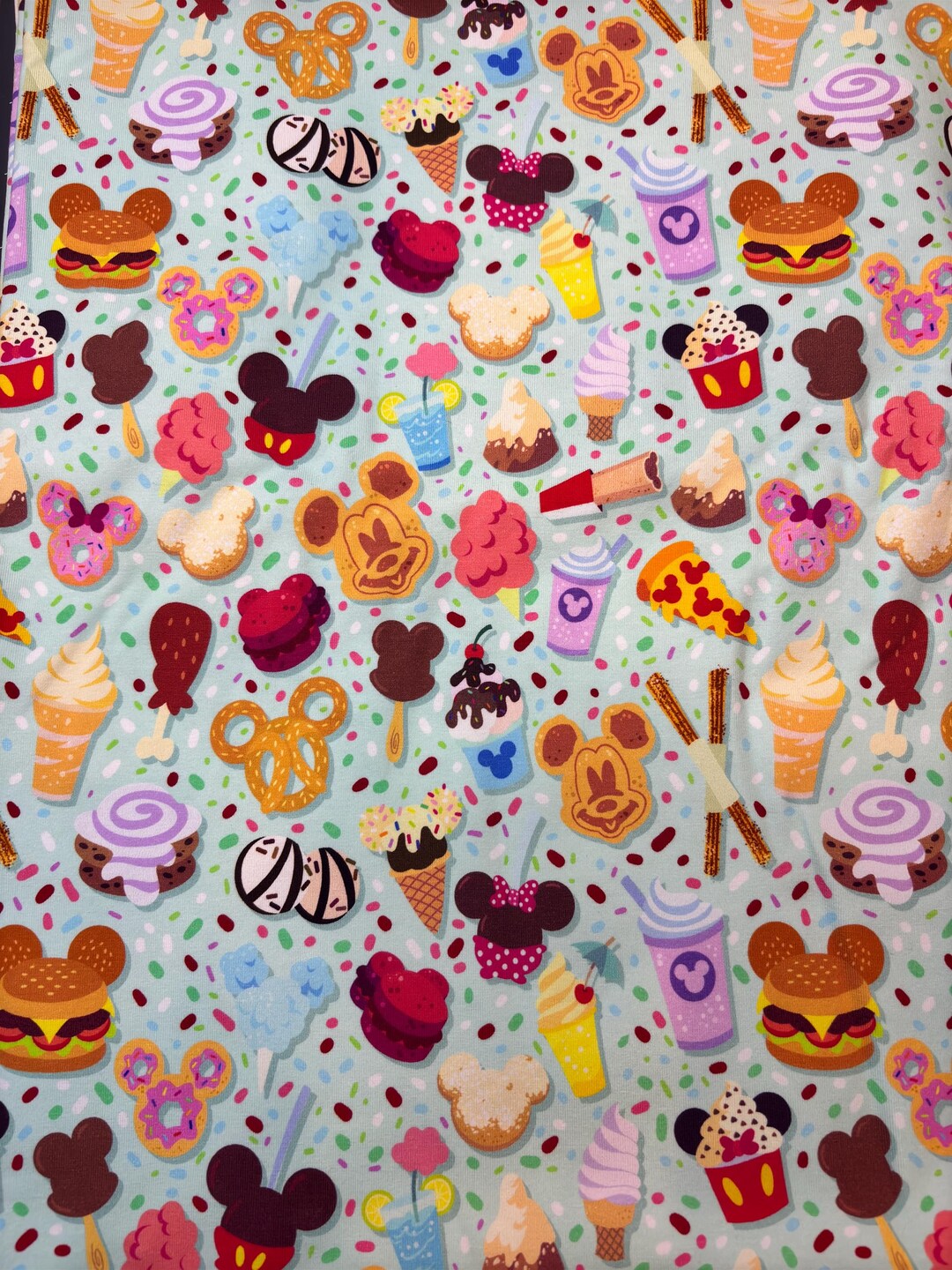 Park Snacks, Snack Fabric, Fabric for Crafts, Fabric for Sewing, Cotton ...