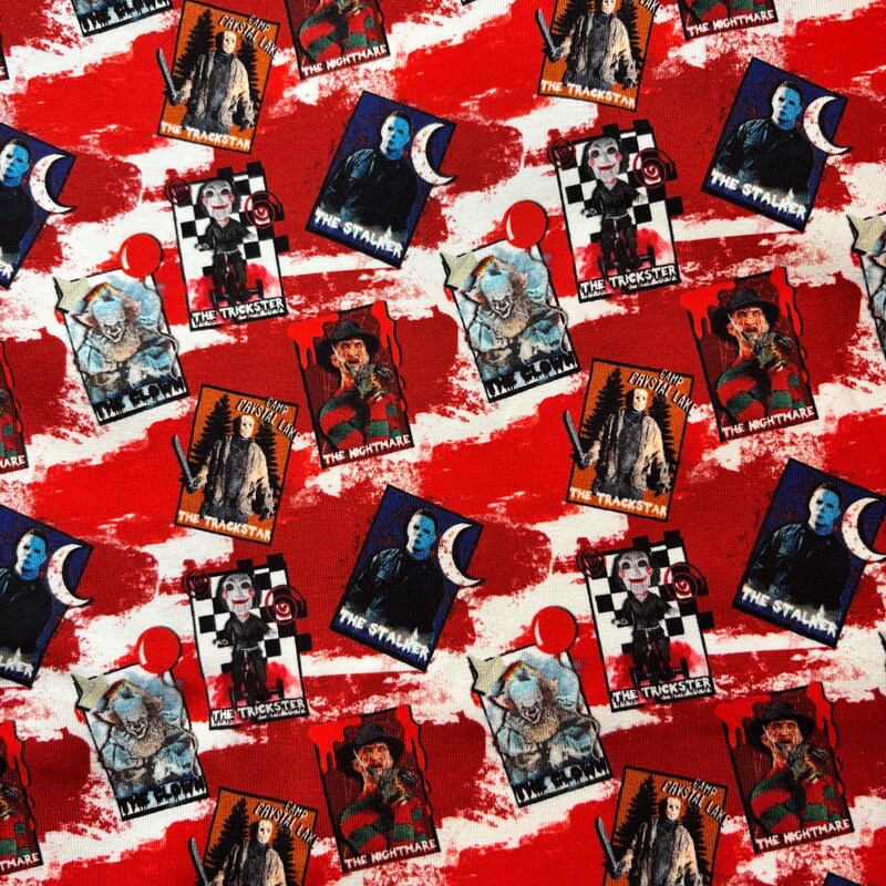Horror Fabric - Etsy