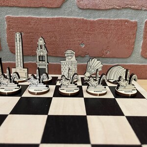 City Vs. City Chess Set - Kansas City, MO - Etsy