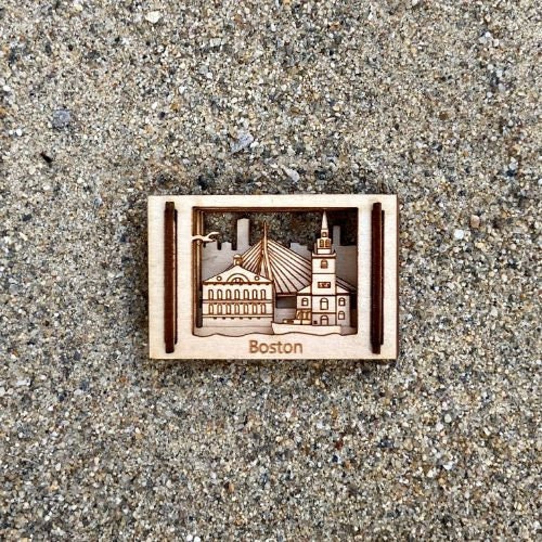 Boston - Miniature Matchbox Scene - Etsy