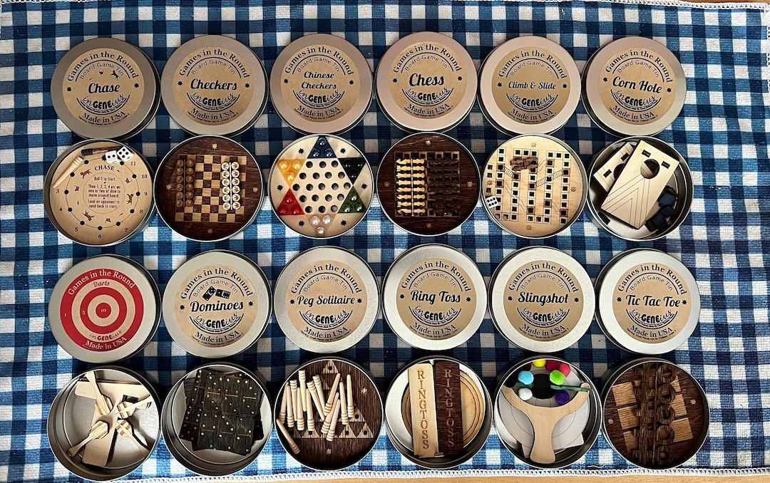 Games in the Round Collection - Etsy