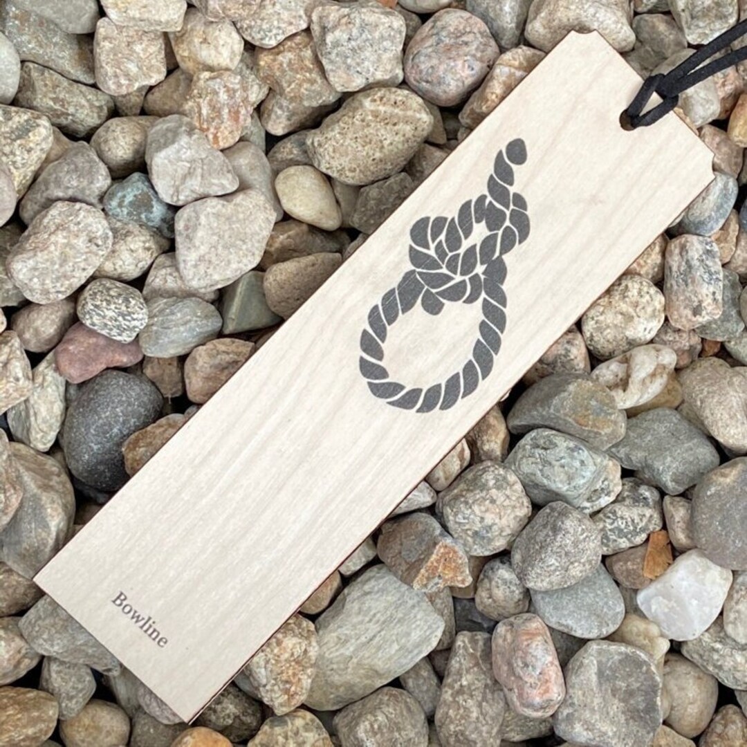 Bowline Knot - Bookmark - Etsy UK