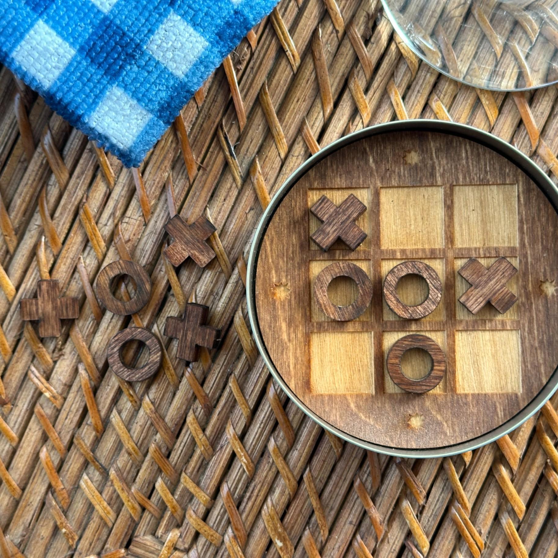 Games in the Round - Tic Tac Toe - Etsy