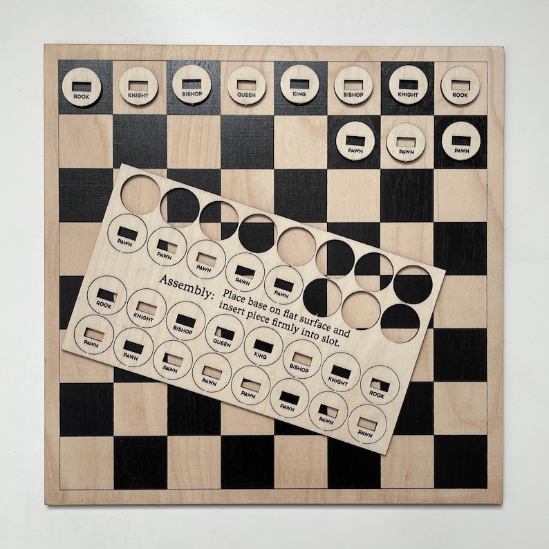 City Vs. City Chess Set Kansas City, MO - Etsy