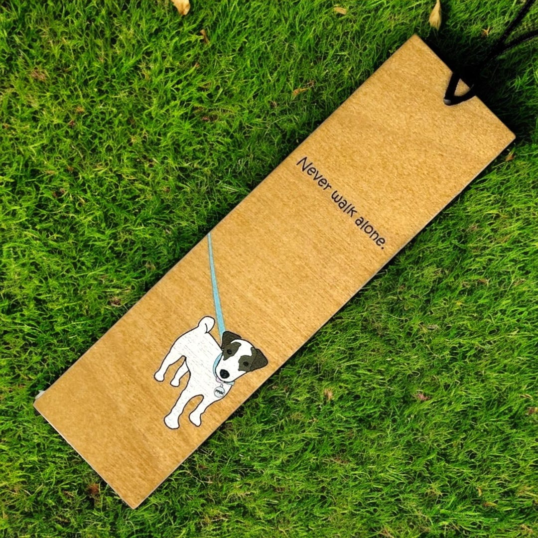 Wooden Bookmark - Never Walk Alone Prim - Etsy