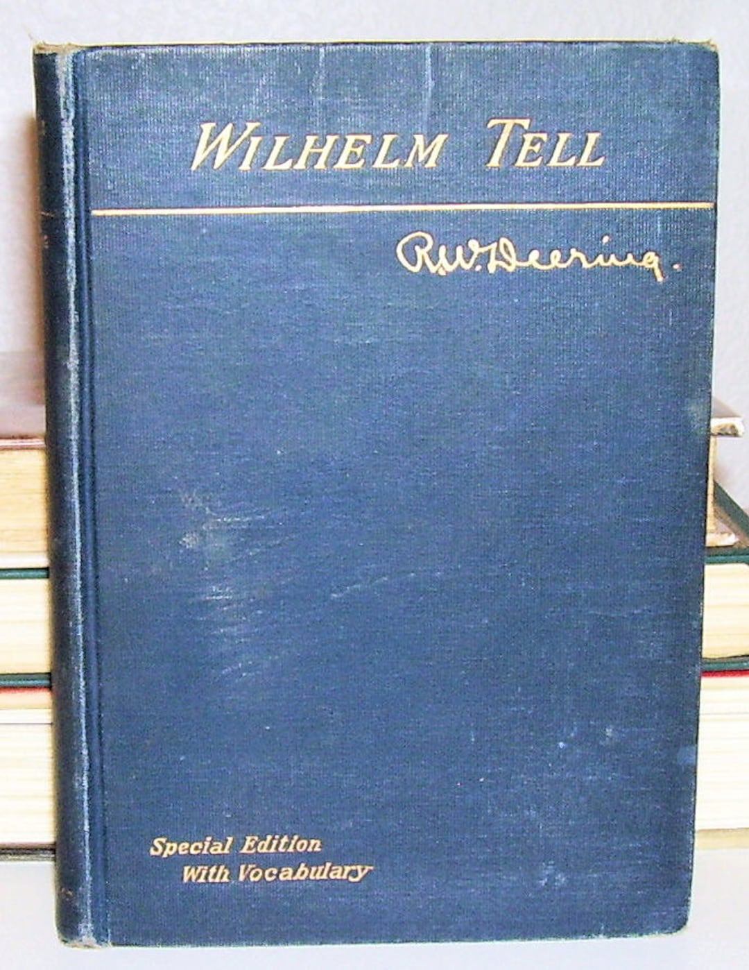 WILHELM TELL in German, A Play by Friedrich Schiller, Book, Ein Spiel ...