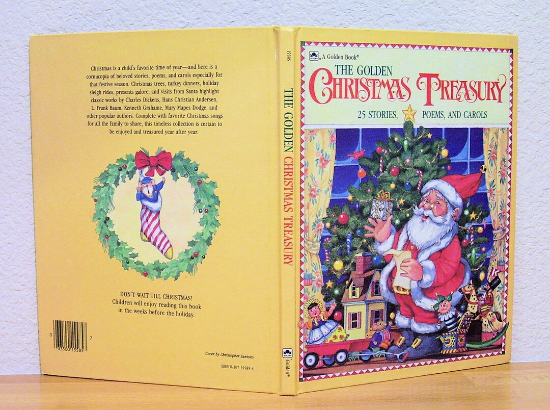 Christmas Treasury, A Golden Book of 25 Stories, Poems and Carols 1986 ...
