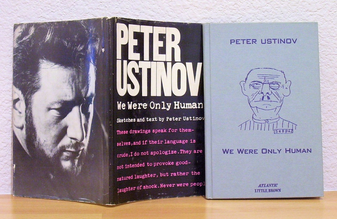 Peter Ustinov We Were Only Human First Edition 1961 - Etsy