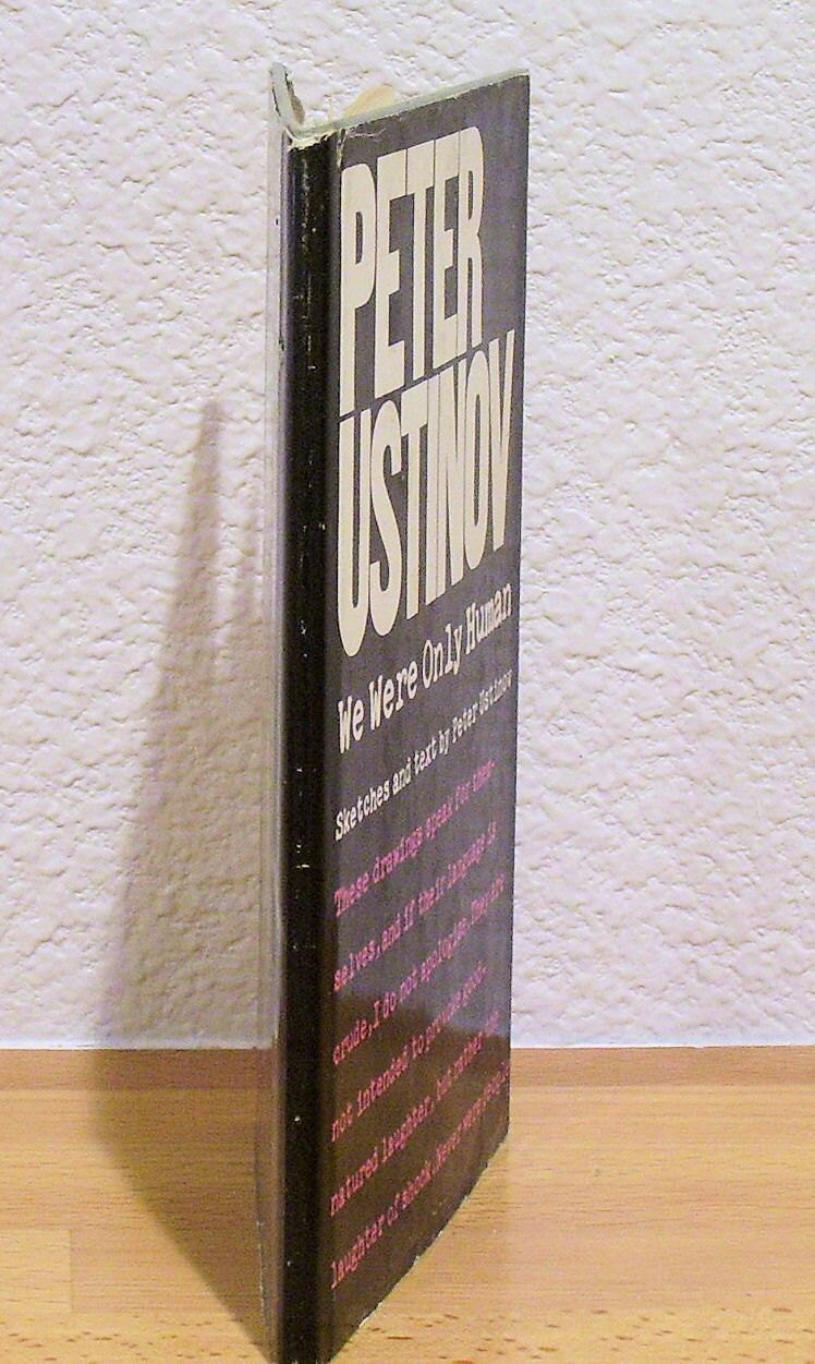 Peter Ustinov We Were Only Human First Edition 1961 - Etsy