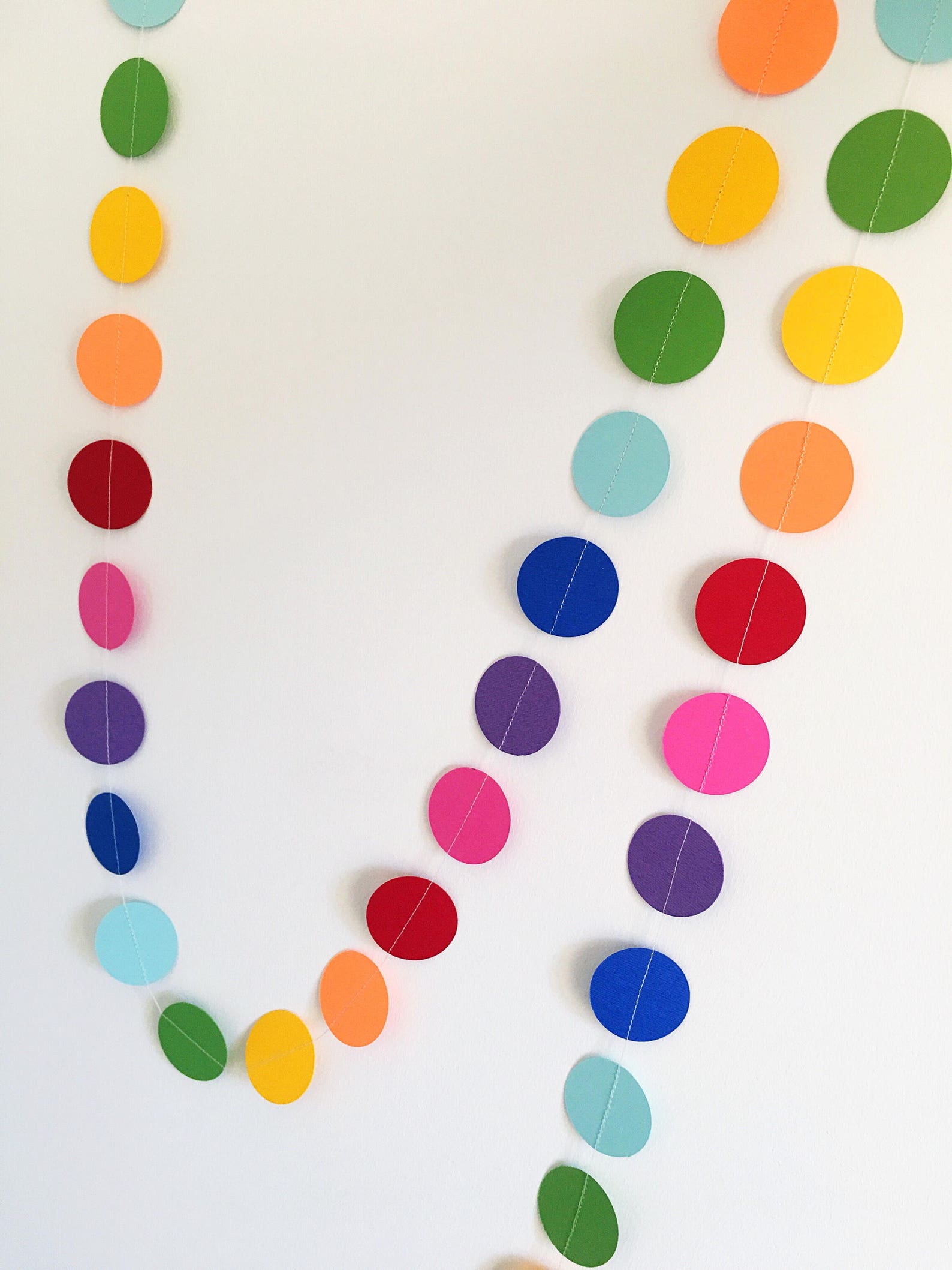 Create Your Own Custom Paper Garland Choose Your Own Colours | Etsy