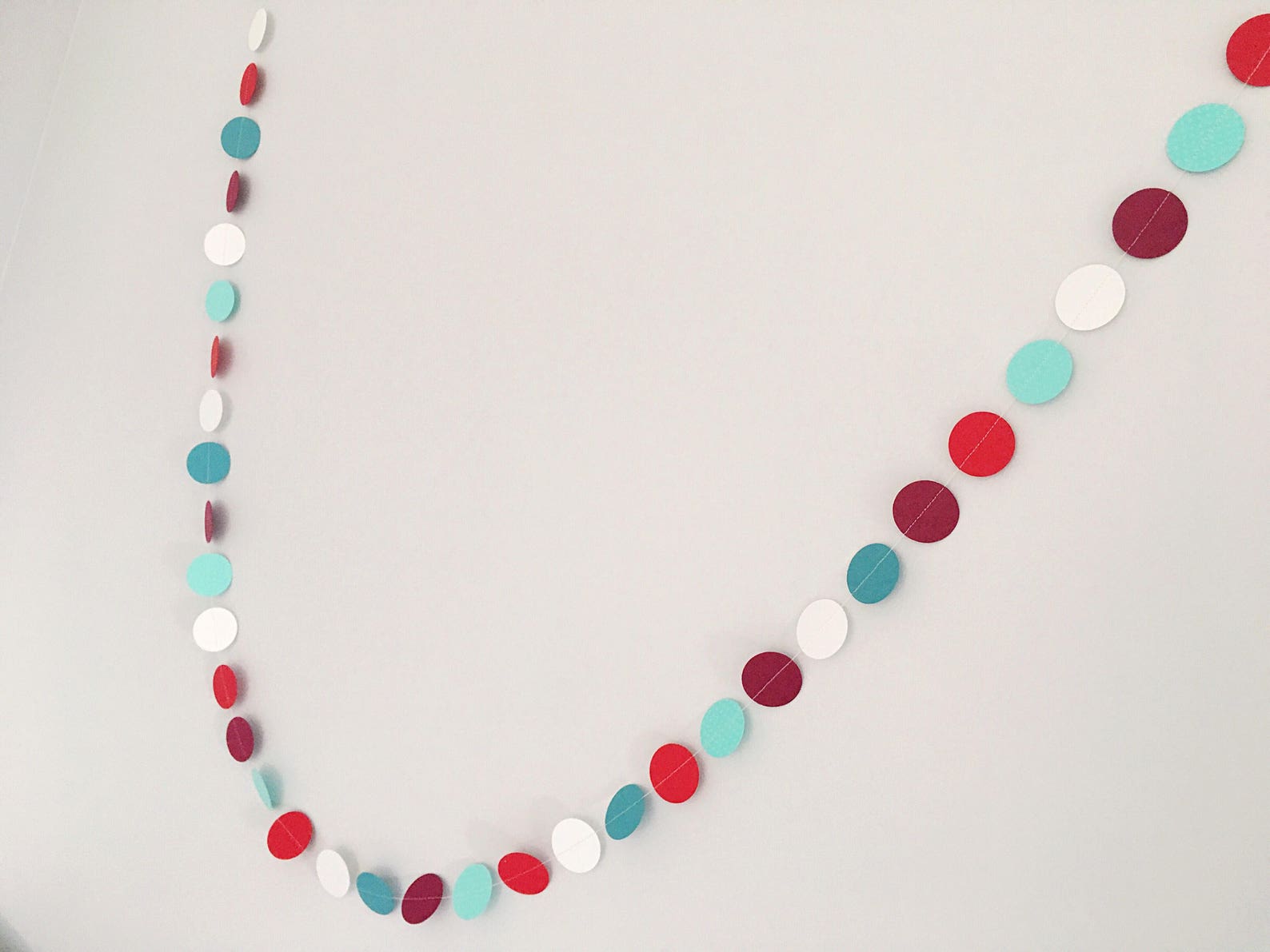 Create Your Own Custom Paper Garland Choose Your Own Colours | Etsy