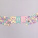 Pastel Rainbow First Birthday Banner, Highchair Banner, Cake Smash ...
