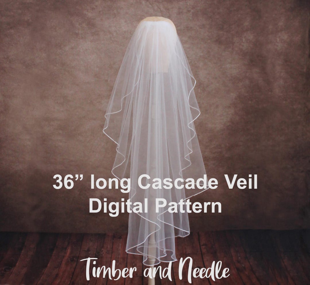 PDF Digital Pattern Instant Download for Fingertip Length Cascade ...