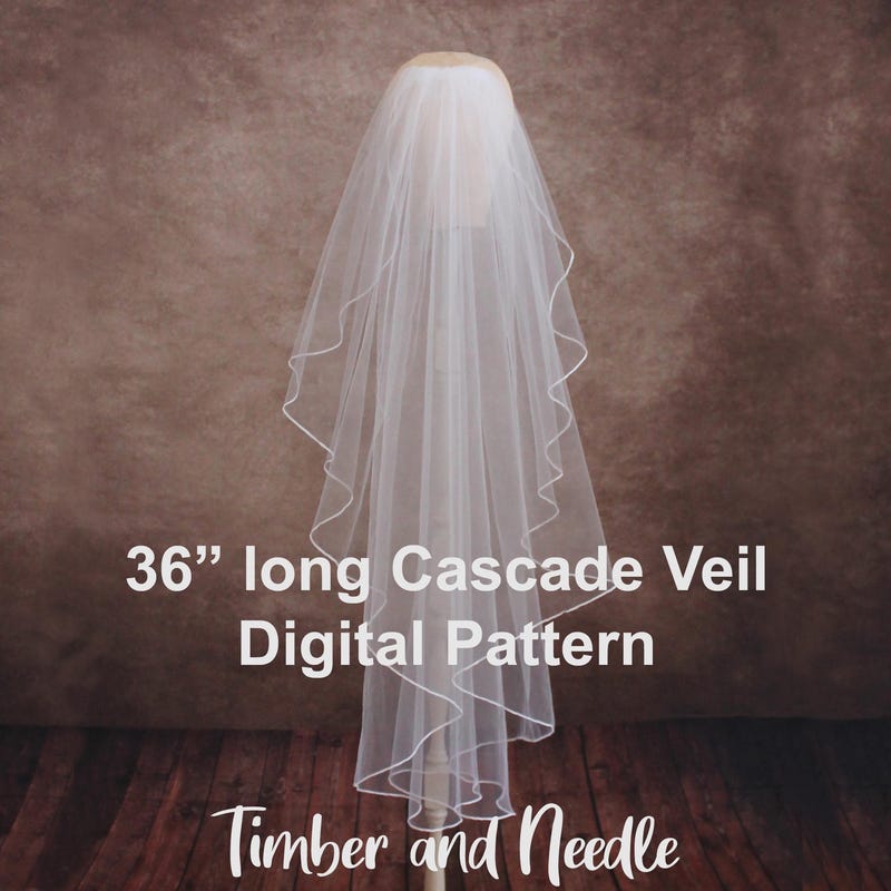 Bridal Veil Sew Pattern - Etsy